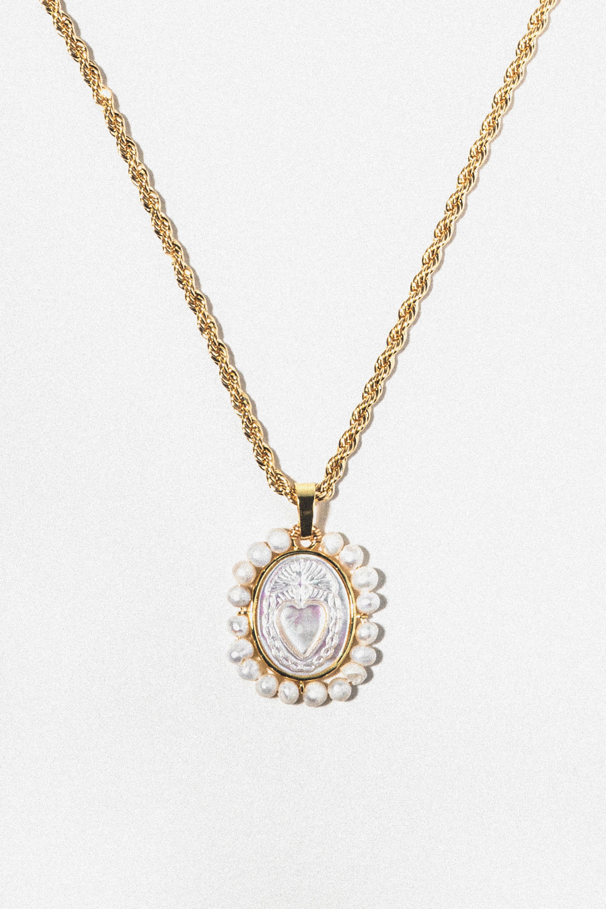 Love Stoned Pearl Necklace – Child of Wild Love Stoned Pearl Necklace – Child of Wild
